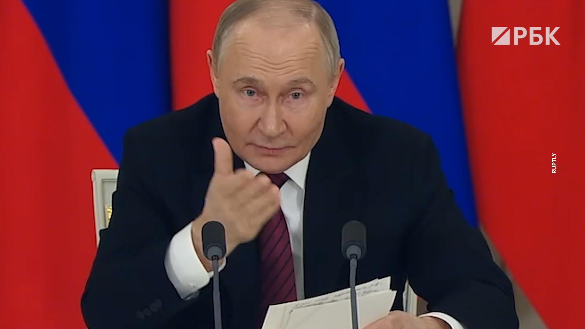 Заявление Путина о переговорах с Украиной. Полный текст