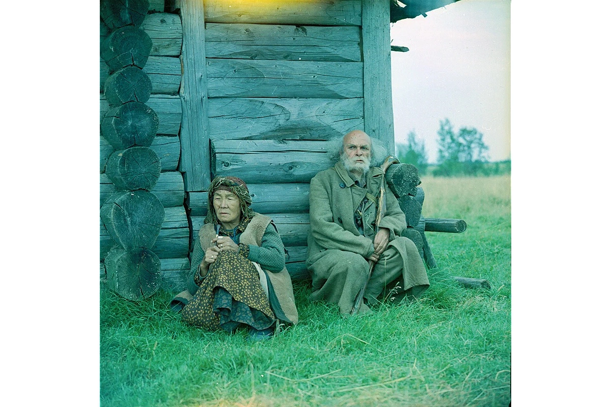Юрий Катин-Ярцев в роли Богодула в фильме «Прощание» (1981)