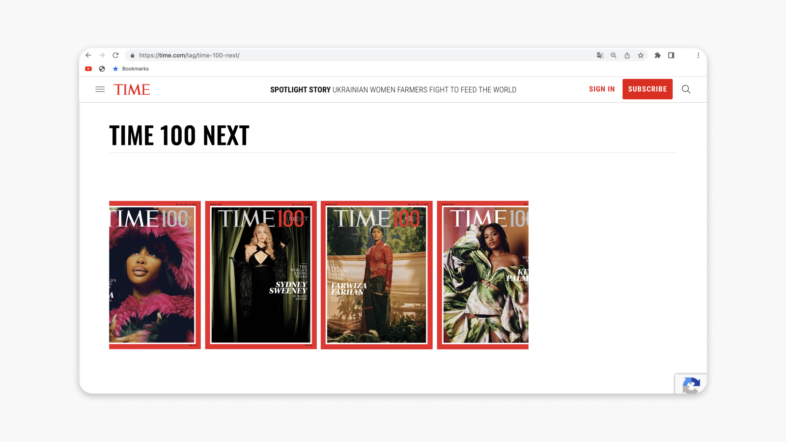Time опубликовал список 100 восходящих звезд 2022 года | РБК Life